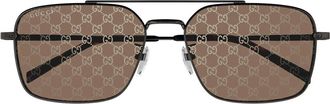 Gucci Gg1957Sa Sonnenbrille - - Accessories - unisex - Grau - 58 MM