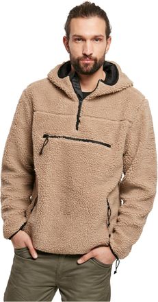 Brandit Teddyfleece Worker Pullover, Farbe: Camel, Gr&ouml;&szlig;e: 3XL
