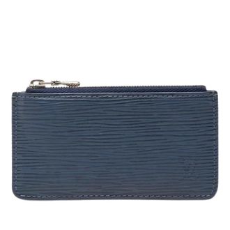Louis Vuitton Porte-monnaie Pre-owned - Femme - Pre-owned - Bleu - Taille: ONE Size