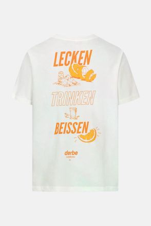 Derbe Derbe Festival T-Shirt LTB Unisex Off White GOTS Organic