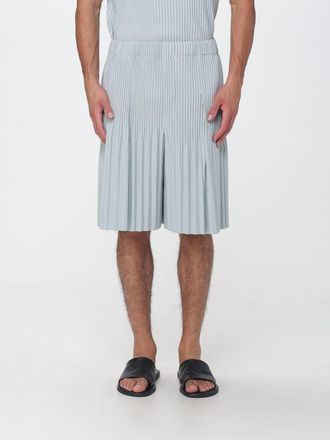 Homme Pliss&eacute; Issey Miyake Short pliss&eacute; Homme Pliss&eacute; Issey Miyake longueur genou en cr&ecirc;pe technique