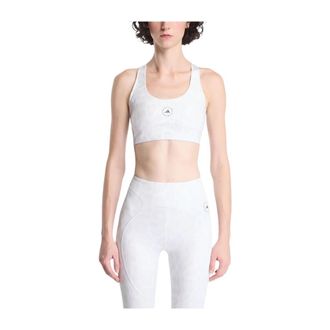 adidas by Stella McCartney TruePurpose Medium Support Training Bra Printed - - Sport - Damen - Wei&szlig; - M