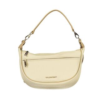 Mario Valentino Mario Valentino Beige Polyurethan Damenhandtasche mit verstellbarem Schulterriemen