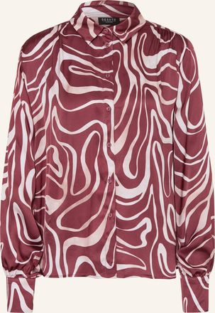 DeSoto Desoto Hemdbluse Lena Aus Satin rot