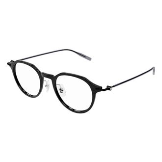 Montblanc Stilvolle Brille in Schwarz - - Accessories - Herren - Schwarzk - 49 MM
