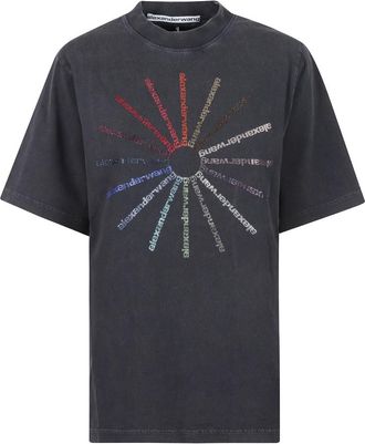 Alexander Wang Femme, Tops, Noir, Taille: 38 FR T-shirts et polos Alexander Wang