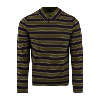 Paul Smith Merino-Poloshirt - - Tops - Herren - Gr&uuml;n - XL
