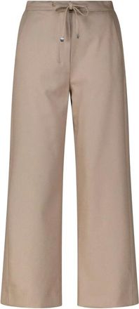 Max Mara Femme, Pantalons, Brun, Taille: 42 FR Wide Pantalons