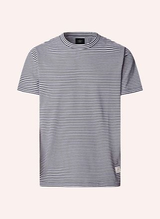 Hackett T-Shirt Heritage H Stripe Tee blau
