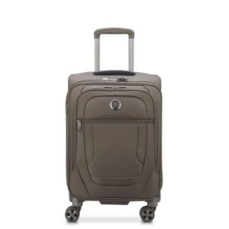 Delsey Paris - Helium DLX - Kabinenkoffer flexibel ausziehbar - 55 x 35 x 28 cm - 42 Liter - S - Mokka