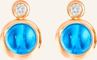 Tamara Comolli Tamara Comolli Ohrstecker Ohrstecker Bouton Swiss Topaz / Classic Aus 18 Karat Ros&eacute;gold Swiss Topas rosegold