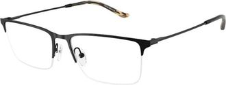 Emporio Armani Homme, Accessoires, Noir, Taille: 55 MM Ea1171 Rectangle Frame