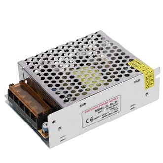 Dioche S-120-24 Schaltnetzteil-Treiberadapter 24V 5A Aluminiumlegierung f&uuml;r LED-Streifenlicht, 3D-Drucker und Gleichstromanwendungen (S-60-24 (V/2,5 A/60 W) 
