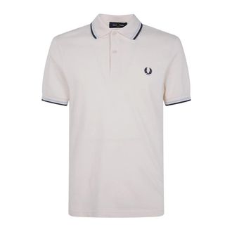 Fred Perry Herren, Oberteile, Wei&szlig;, LGr&ouml;&szlig;e