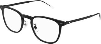 Montblanc Montblanc, Homme, Accessoires, Noir, Taille: 51 MM Mb0393On 002 Optical Frame