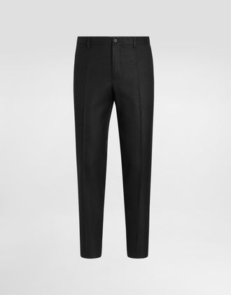 Dolce & Gabbana Hose Aus Viskose - Mann Hosen Und Shorts Schwarz 44