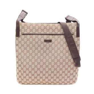Gucci Sac bandouli&egrave;re vintage en toile Pre-owned - Femme - Pre-owned - Beige - Taille: ONE Size