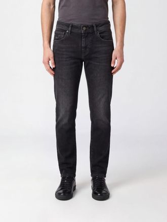 Jacob Cohen Jean droit en denim de coton taille mi-haute