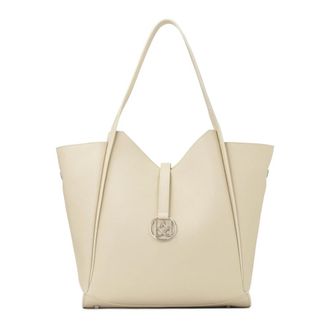 Kazar Gro&szlig;e cremefarbene Schultertasche mit abnehmbarer Tasche - - Bags - Damen - Beige - ONE SIZE