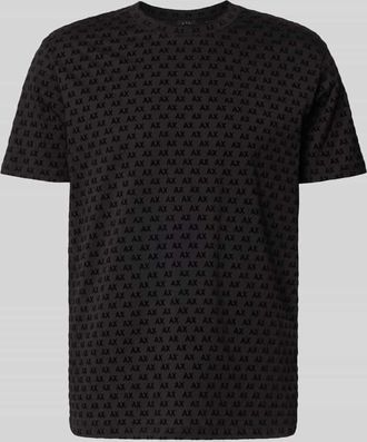 A|X Armani Exchange Regular Fit T-Shirt mit Allover-Print