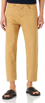 Benetton Herren 4VNJUE009 Hose, Khaki 25R, 31