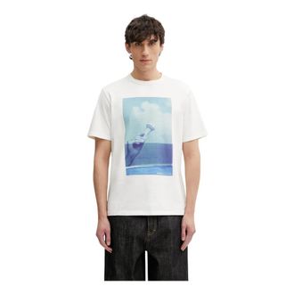 Barbour Scoop T-Shirt - - Tops - Herren - Wei&szlig; - L