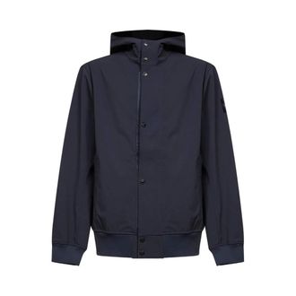 Stone Island Homme, Vestes, Bleu, Taille: 2XL Veste L&eacute;g&egrave;re Soft Shell-R