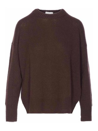 Allude Pull Col Rond - Marron