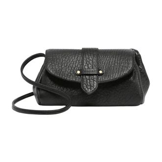 Etrier Sac bandouli&egrave;re Agn&egrave;s - Femme - Sacs - Noir - Taille: ONE Size