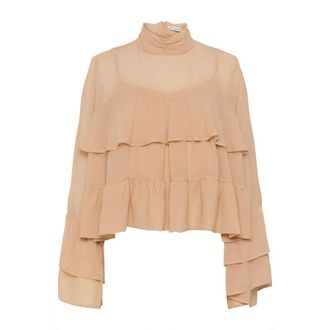 Gestuz Femme, Blouses et Chemises, Rose, Taille: 40 FR GZchiffany Blouse
