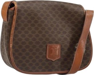 Celine Sac bandouli&egrave;re vintage doccasion - Femme - Pre-owned - Brun - Taille: ONE Size