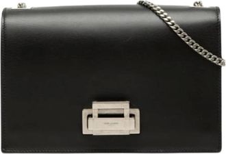 Saint Laurent Sac bandouli&egrave;re Metropolis Pre-owned - Femme - Pre-owned - Noir - Taille: ONE Size