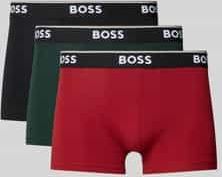 HUGO BOSS Trunks aus Baumwoll-Mix im 3er-Pack Modell Power