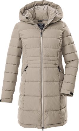 Killtec Steppmantel KILLTEC KOW 11 WMN QLTD PRK, Damen, Gr. 38, beige (helltaupe), Obermaterial: 100% Polyester;Futter: 100% Polyester;F&uuml;llung: 100% Polyester