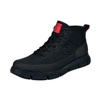 Bugatti Bottes pour homme, doublure froide, 341-AC239, noir, pointure 45, Noir, 45 EU