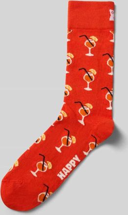 Happy Socks Socken mit Label-Print