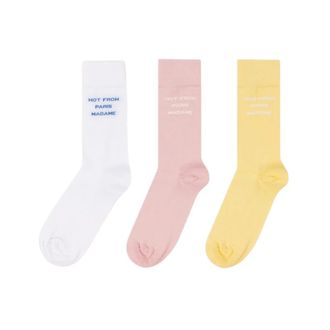 Dr&ocirc;le de Monsieur La Chaussette Slogan - - Underwear - Herren - Mehrfarbig - ONE SIZE