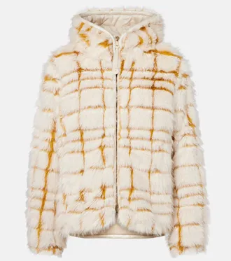 Moncler Veste Pluvier &agrave; carreaux
