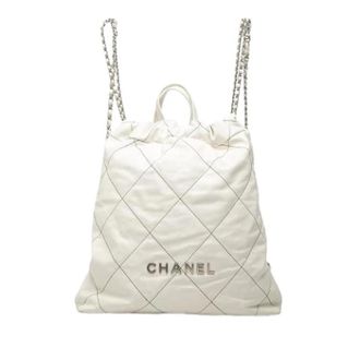 Chanel Pre-owned 22 Rucksack - - Pre-owned - Damen - Wei&szlig; - ONE SIZE