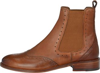 Crick It CRICKIT Chelsea Boot Damen Helen | Klassischer Chelsea Boot mit Lyralochung f&uuml;r Damen aus 100% Leder |