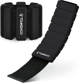 Tomshoo Handgelenkgewichte Gewichtsmanschetten 2er Set, Handgelenk Beine Arme Gewichte mit Tragbare Taschen, Mehrere Gewichtsoptionen, Ankle & Wrist Weight (S
