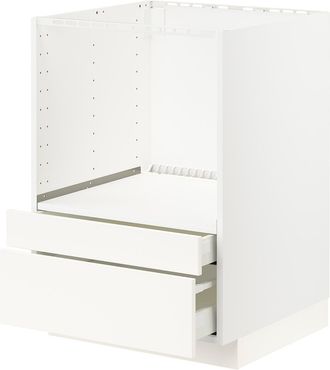 IKEA METOD / MAXIMERA Unterschr. für Kombimikro.+Schubl