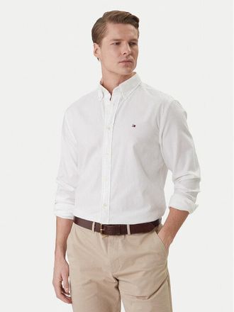 Tommy Hilfiger Hemd MW0MW42442 Wei&szlig; Slim Fit
