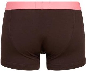 Emporio Armani Lot de 3 boxers unis en coton m&eacute;lang&eacute;