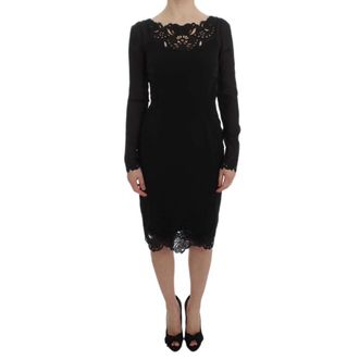 Dolce & Gabbana Midi Kleider - - Dresses - Damen - Schwarzk - 2XS