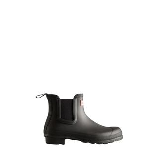 Hunter Schwarze- wasserdichte und bequeme Chelsea Boots - - Shoes - Damen - Schwarzk - 37 EU