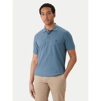 Nautica Poloshirt Cabin NCCR0110 Blau Classic Fit