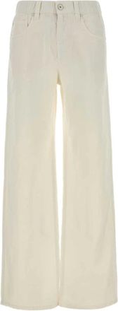 Brunello Cucinelli Femme, Jeans, Blanc, Taille: 38 FR Ml996P4053 C1101 Jeans Pull-On