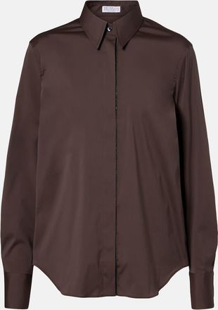 Brunello Cucinelli Hemd Monili aus einem Baumwollgemisch