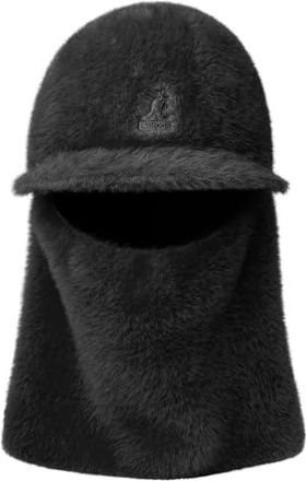 Kangol Faux Fur Balaclava Casquette, Noir, Taille Unique Mixte